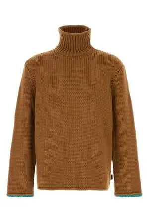 Loewe Camel Wool Sweater - Brown