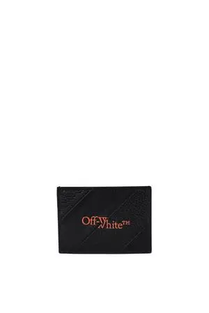 Off-White Card Holder - Black