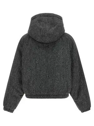 Brunello Cucinelli Shiny Zipper Pull' Down Jacket