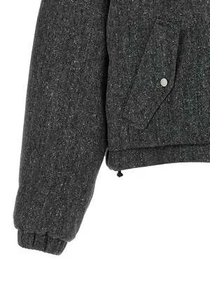 Brunello Cucinelli Shiny Zipper Pull' Down Jacket