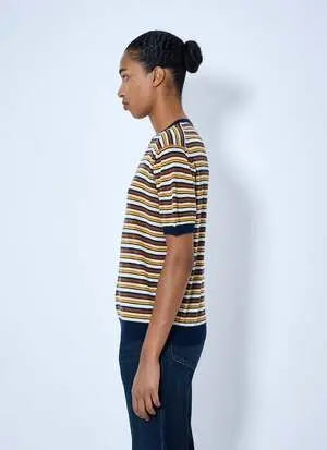Prada Striped Knit T-shirt