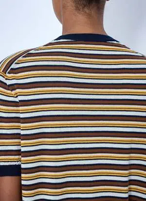 Prada Striped Knit T-shirt