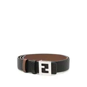 Fendi Leather Belt - Brown