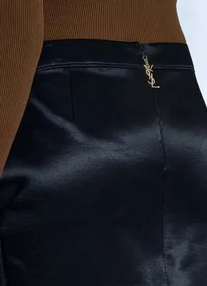 Saint Laurent Cassandre Pencil Skirt