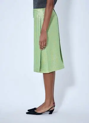 Marni Wrap-effect Midi Skirt