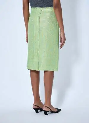 Marni Wrap-effect Midi Skirt