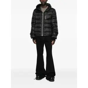 Rick Owens Quilted Down Jacket - Black
