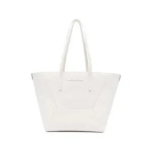 Brunello Cucinelli Neutrals Tote Bags - Cream