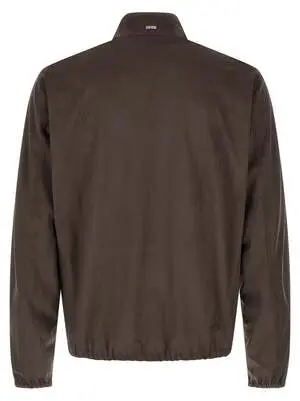 Herno Suede Effect Jacket