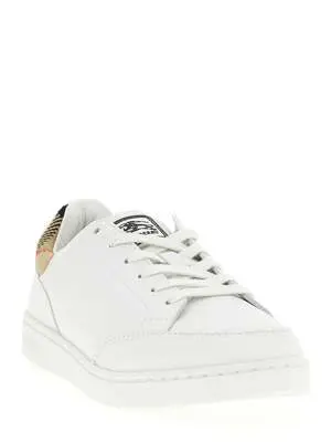 Burberry Leather Sneakers - Multicolor
