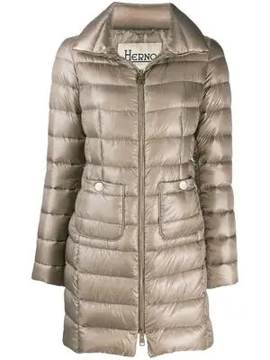 Herno Maria Midi Down Jacket - Multicolor