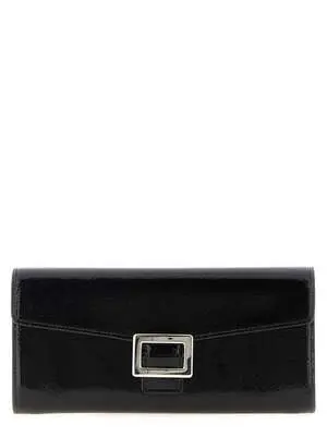 ROGER VIVIER Belle Vivier' Wallet On Chain - Black