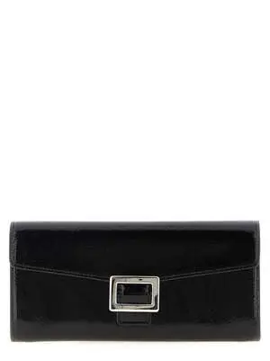 ROGER VIVIER Belle Vivier' Wallet On Chain - Black