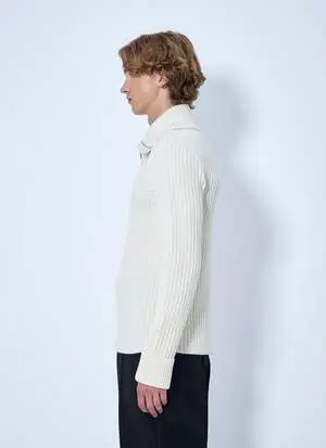 Bottega Veneta Wool Ribbed Knit Sweater