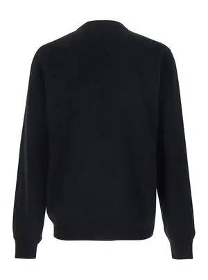 Dolce & Gabbana Logo Lettering Wool Sweater - Multicolor