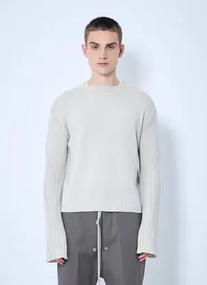 Rick Owens Dinge Cashmere Sweater - Cream