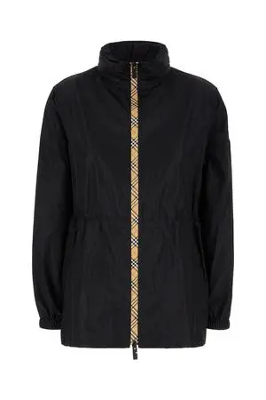 Burberry Hooded Windbreaker - Multicolor