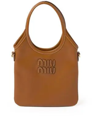 Miu Miu Ivy Leather Handbag - Multicolor