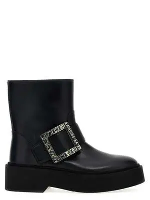 ROGER VIVIER Viv Rangers' Ankle Boots