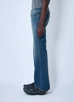 Balenciaga Low Rise Jeans - Multicolor
