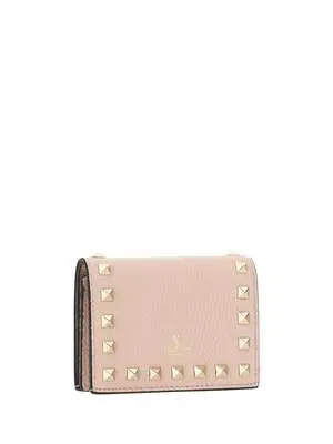 Valentino Garavani Rockstud Wallet - Pink