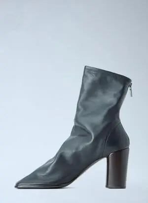 LEMAIRE Glove Ankle Boots - Black