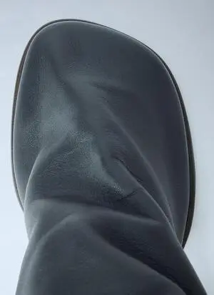 LEMAIRE Glove Ankle Boots - Black