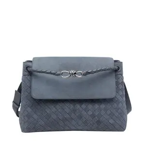 Bottega Veneta Andiamo Messenger - Gray