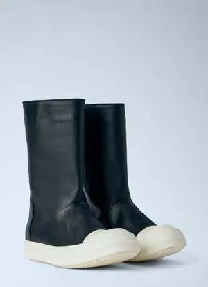 Rick Owens Tower High Leather Boots