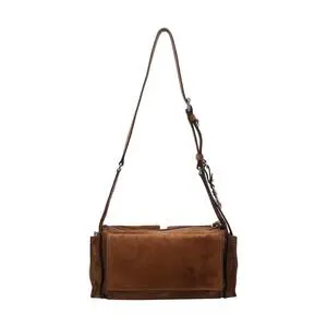 Miu Miu Suede Utilitaire Crossbody Bag