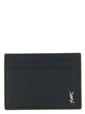 Saint Laurent Monogramme' Card Holder - Black