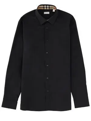 Burberry Cotton Shirt - Black