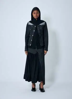 Yohji Yamamoto Paneled Denim Jacket