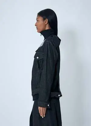 Yohji Yamamoto Paneled Denim Jacket