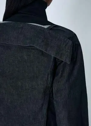 Yohji Yamamoto Paneled Denim Jacket