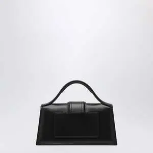 Jacquemus Bambino Small Leather Shoulder Bag - Black