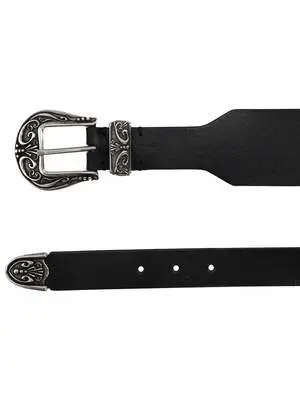GOLDEN GOOSE Double Buckle Belt