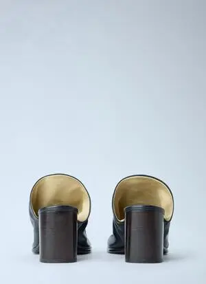 LEMAIRE Glove Mules - Black