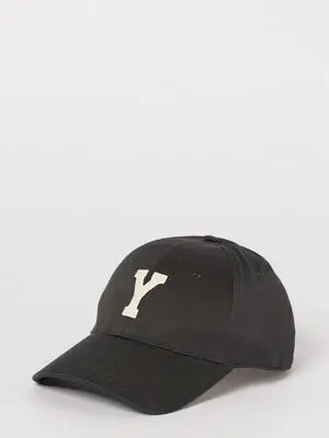 Saint Laurent Cotton Twill Baseball Cap - Black