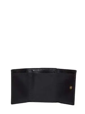 Chloé Black Paddington Mini Tri-fold Wallet