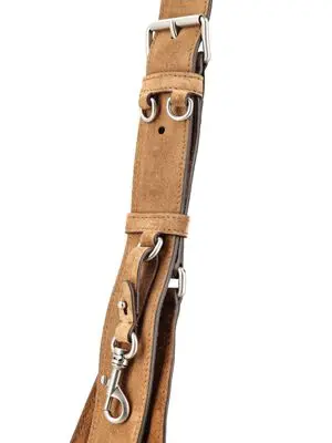 Miu Miu Utilitaire Suede Leather Crossbody Bag