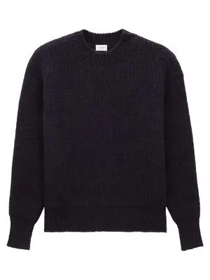Saint Laurent Thick Knit Pullover - Blue