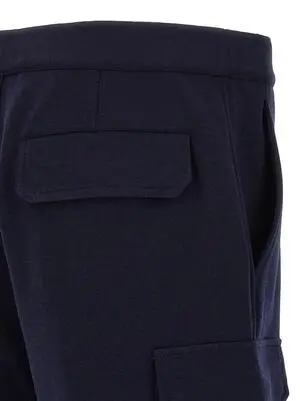 Brunello Cucinelli Cargo Bermuda Shorts - Blue