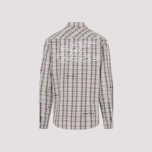 Off-White Flannel Shirt