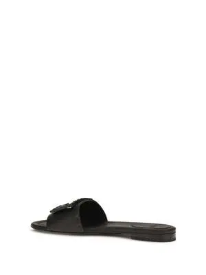 Fendi Baguette Sandals - Black