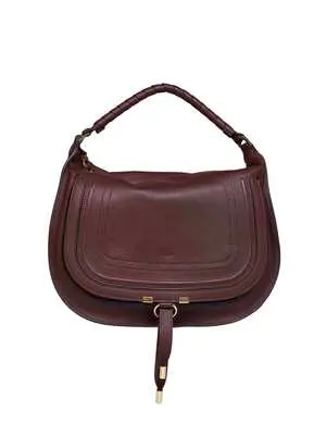 Chloé Dark Velvet Marcie Small Shoulder Bag - Multicolor