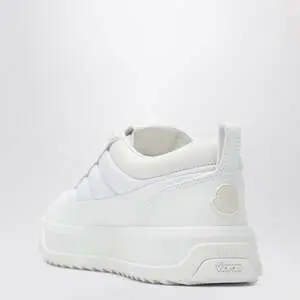 Moncler Altive Suede And Nubuck Leather Sneakers - White