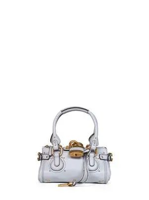 Chloé Greyish Blue Paddington Small Handbag