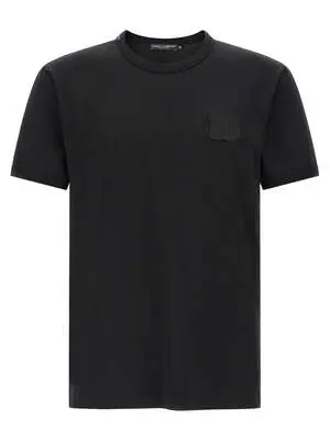 Dolce & Gabbana Dg' Patch T-shirt - Black