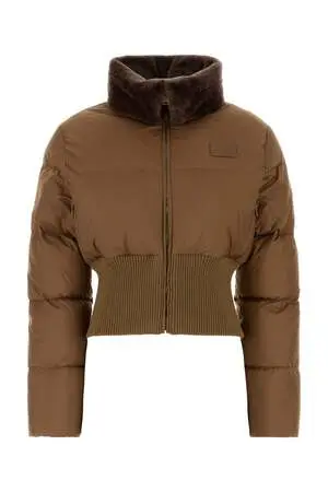 Fendi Polyester Down Jacket - Brown
